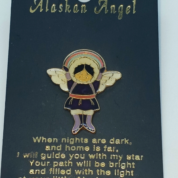 Alaskan Angel | Other | Alaskan Angel Eskimo Pin Vintage | Poshmark